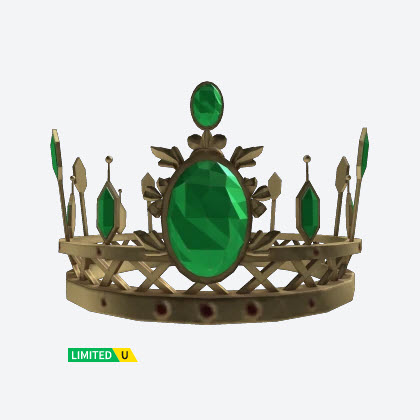 FREE Roblox UGC Limited, Emerald Gem Crown - MyGameDesk.com